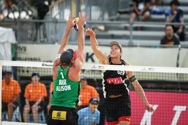 Alison e Álvaro Filho vão disputar o bronze na etapa e evento-teste de ...