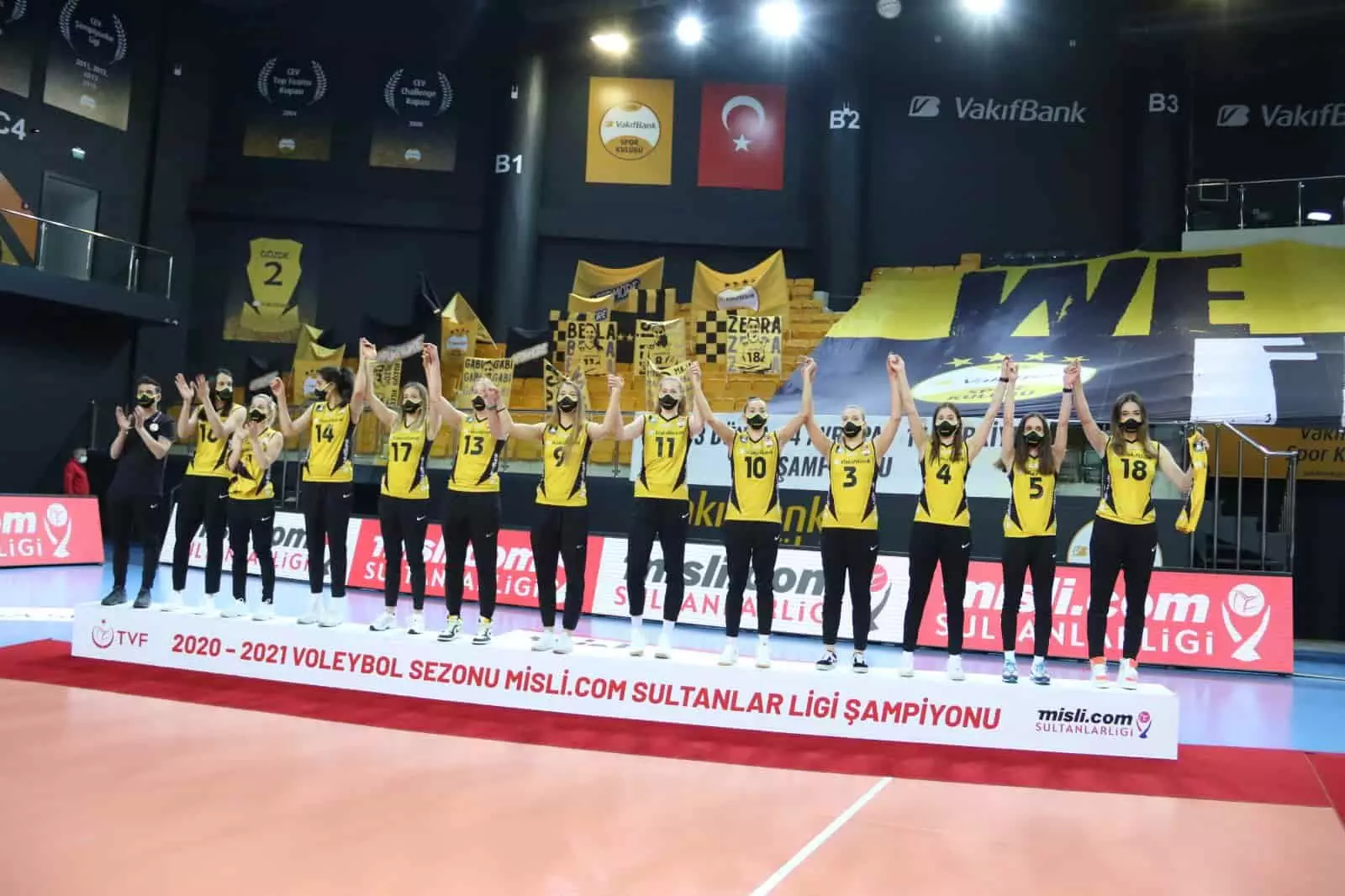 Vakifbank levanta o troféu. Veja a seleção do Turco – Web Vôlei