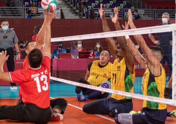giba volei sentado brasil x china credito worldparavolley2 – Web Vôlei